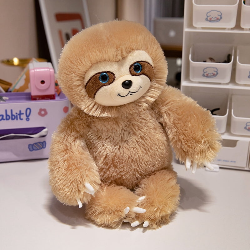 ChunLiang Realistic Sloth Plush Toys Cute Stuffed Animal Toys Children ...