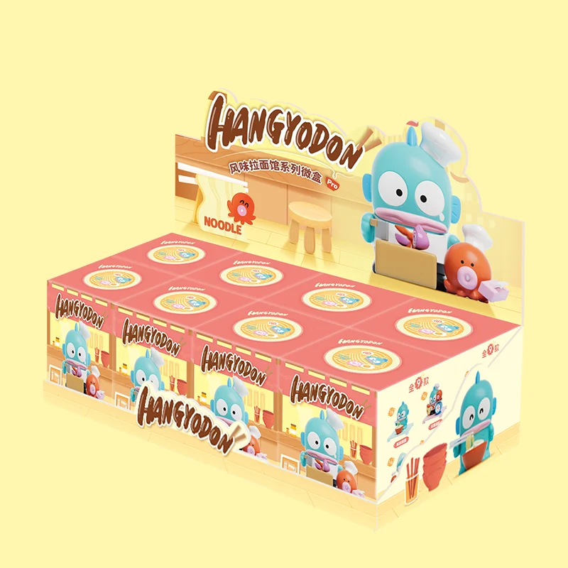 ChunLiang Sanrio Blind Box Hangyodon Flavor Ramen Shop Series Model ...