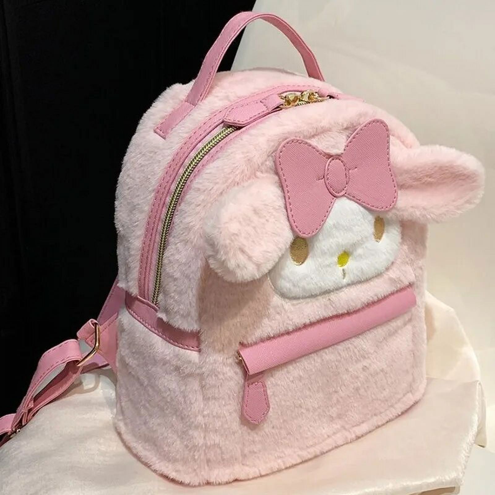 ChunLiang Sanrio Melody Cinnamoroll Plush Pink Backpacks For Women ...