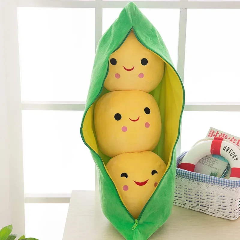 ChunLiang Super Cute Children's Baby Plush Peas Filled Plant Doll ...