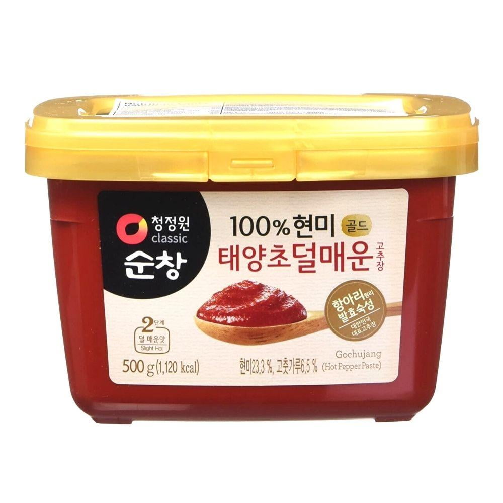 Chung Jung One Korean Gochujang Slight Hot Pepper Paste, Asian Chili, 1 ...