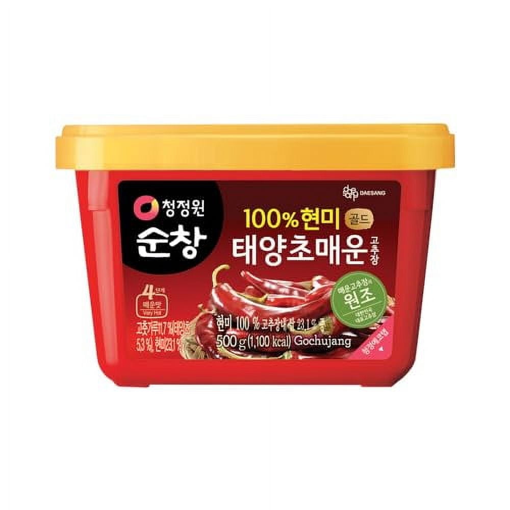 Chung Jung One O'Food Hot Gochujang 1.1lb, Korean Red Chili Pepper ...