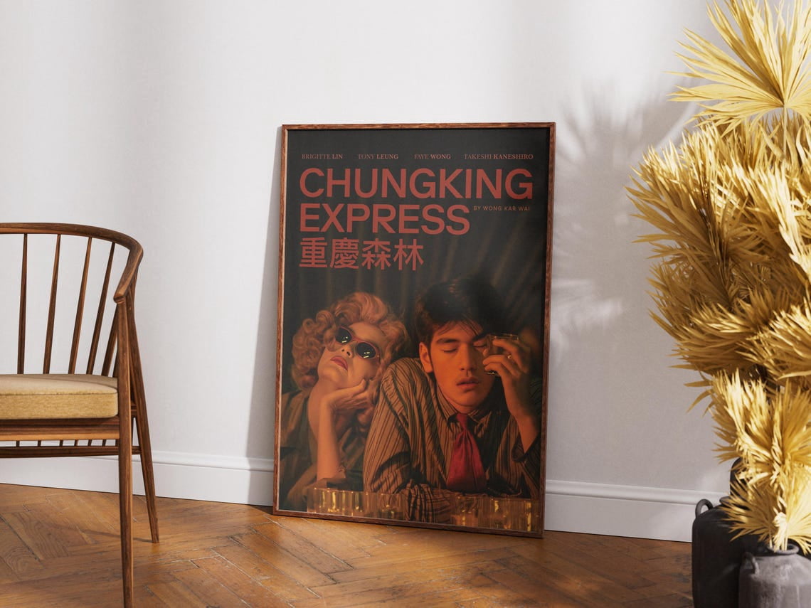 Chungking Express Poster, Retro Movie, Vintage Film, Wong Kar Wai ...