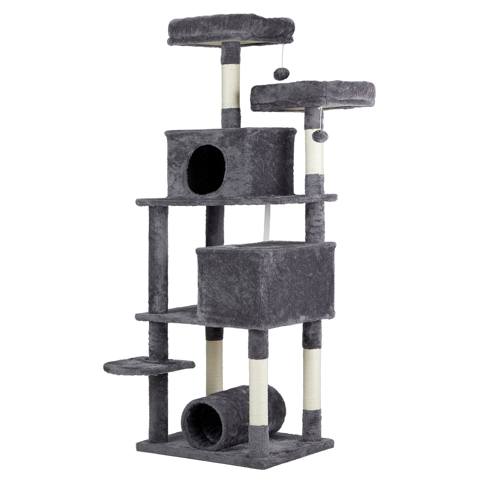 Chunhong 65 inch Cat Tree Cat Tower for Indoor Cats, Large Multi-Level ...