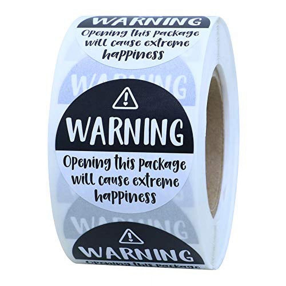Chunhong Black and White Adorable Warning: Extreme Happiness Labels for ...