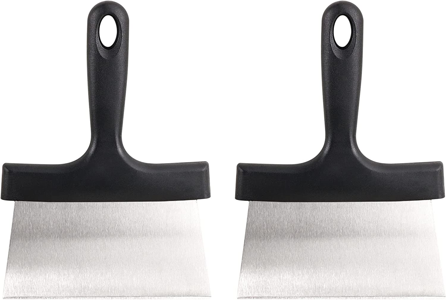 Chunhong Grill Scraper 6.4 Inch Stainless Steel Griddle Scraper with ...