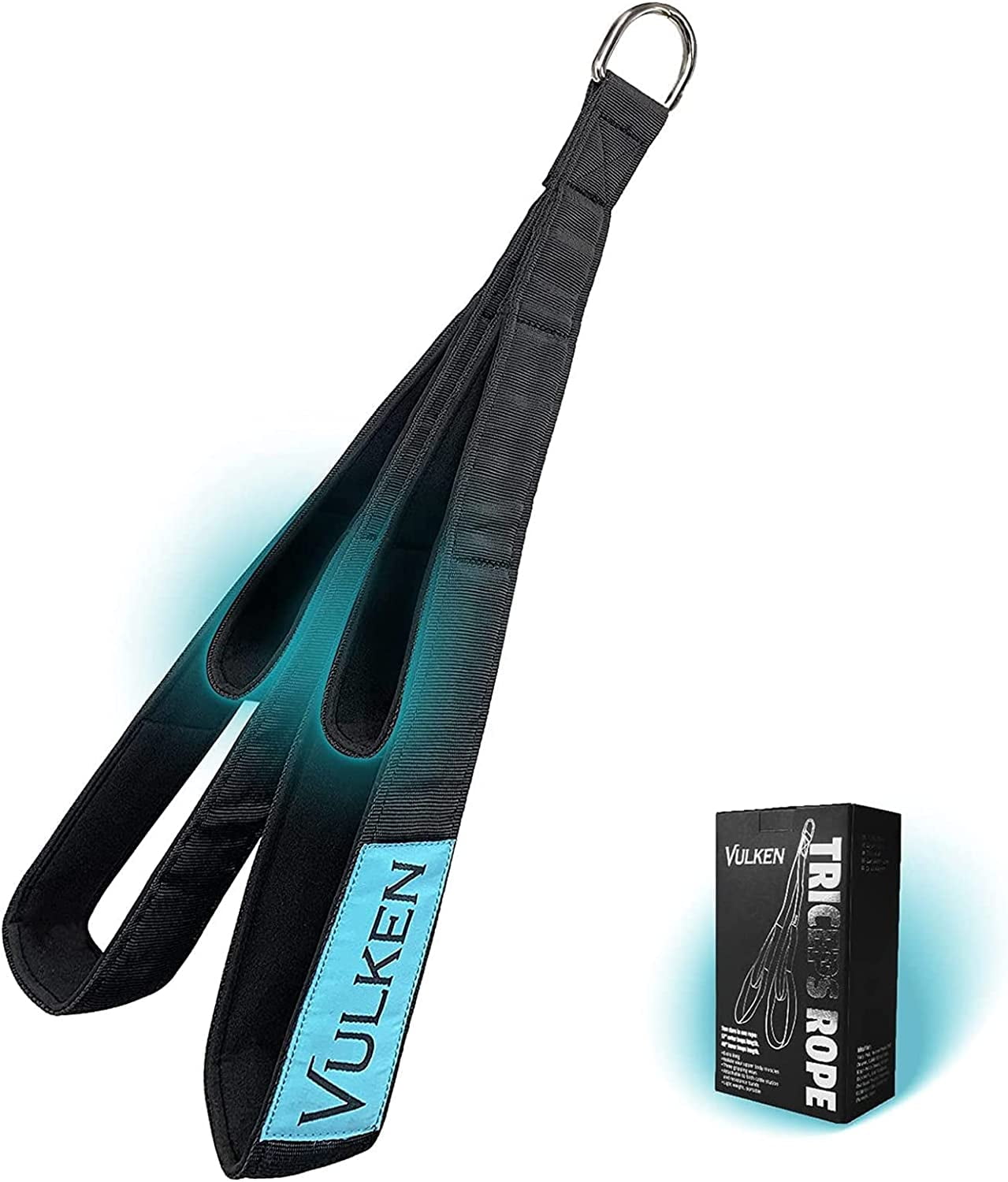 Chunhong Tricep Rope Cable Attachment. 24 Inch & 17 Inch Two Lengths ...