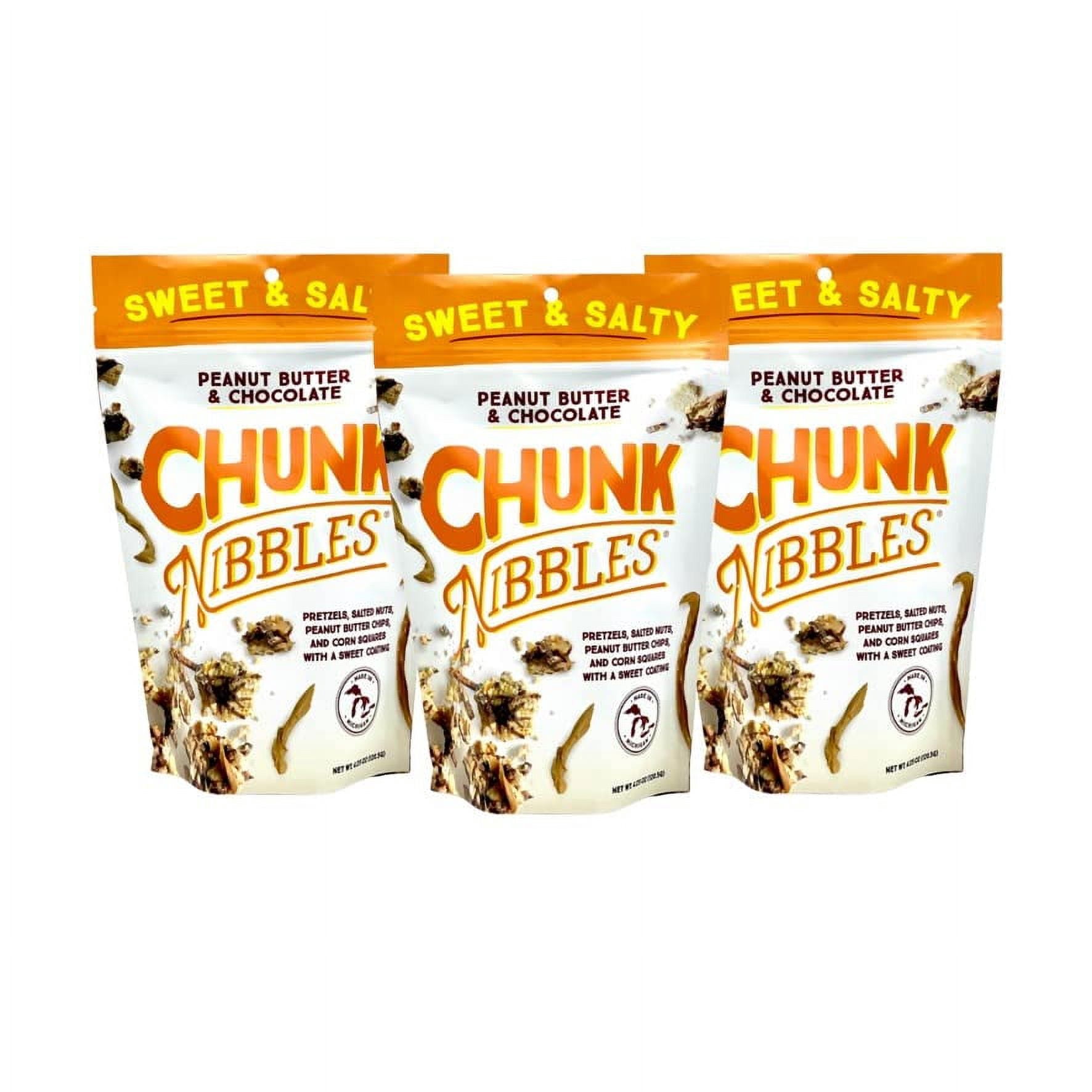 Chunk Nibbles Sweet and ZS23 Salty Snacks | Peanut Butter Chocolate ...