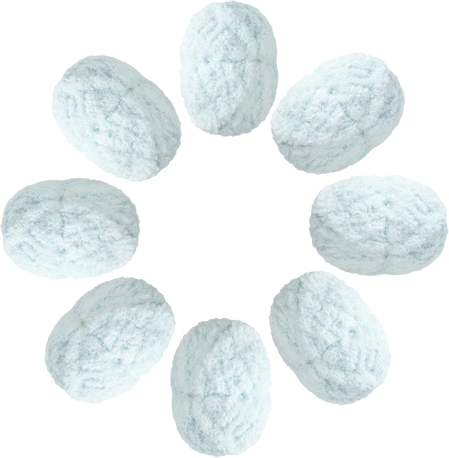 Chunky Chenille Yarn, Extra Thick 5cm Giant Yarn for Arm Knitting,Super ...