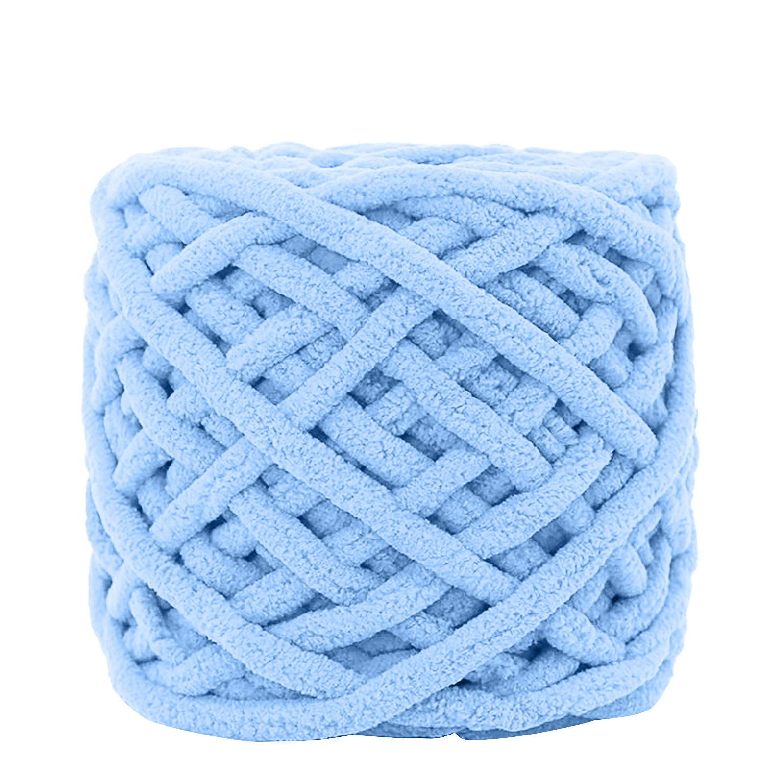 Chunky Chenille Yarn, Super Soft Acrylic Bulky Thick Washable Yarn, for ...