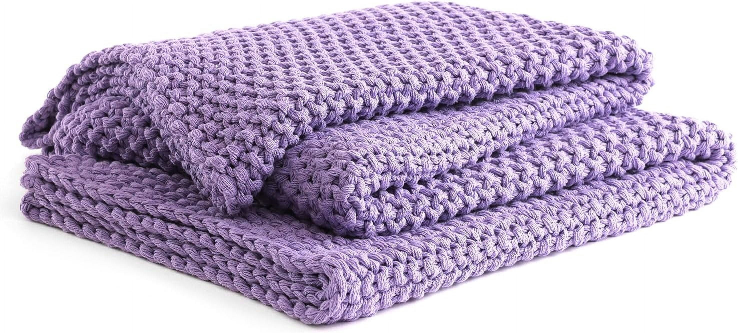 Chunky Cotton Knit Throw Blanket, Cable Knit Throws for Bed Couch Sofa ...