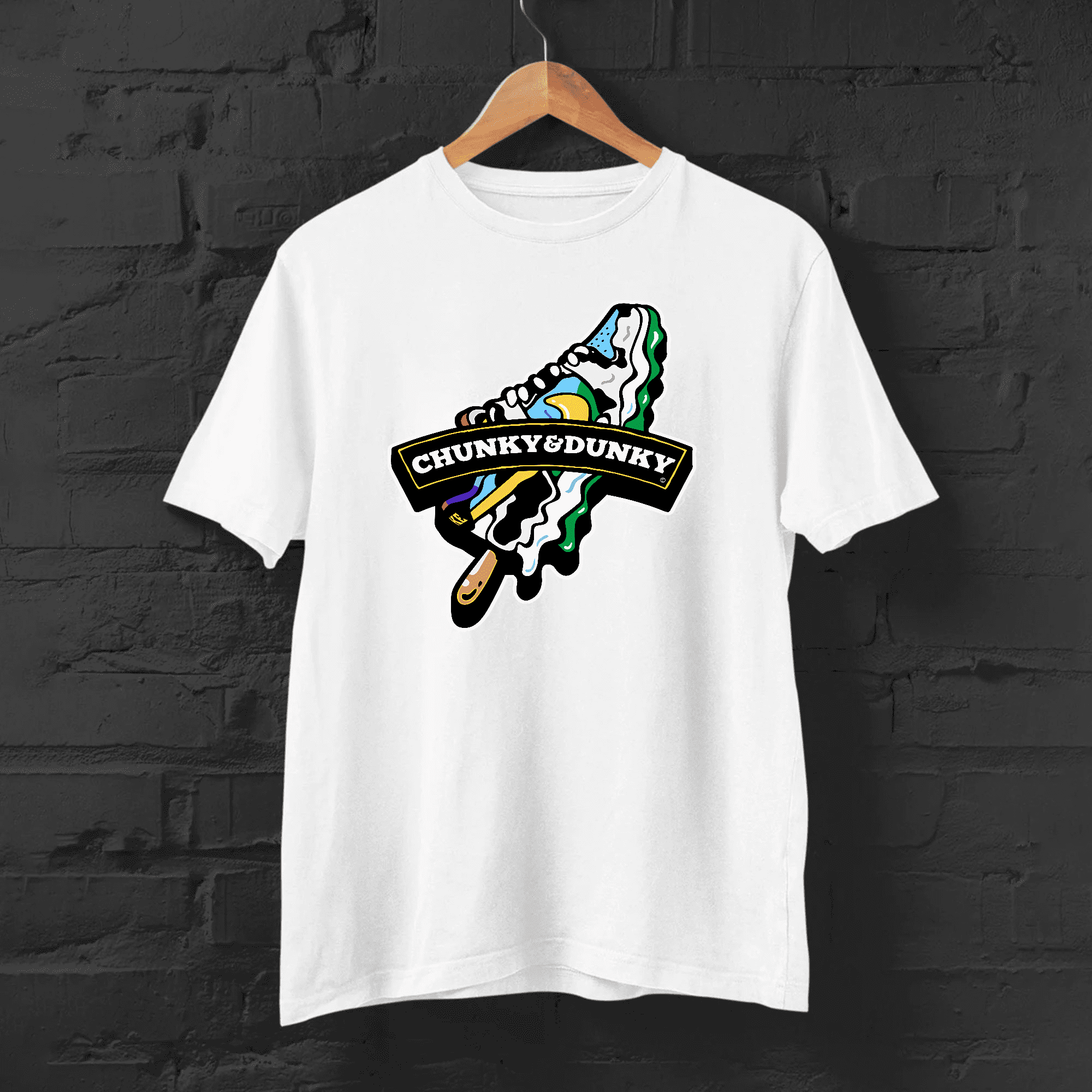 Chunky Dunky Drip T-Shirt Matching SB Dunk Low Ben & Jerry's Chunky ...