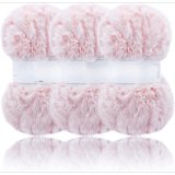 Chunky Fur Yarn - Super Soft Faux Fur, Fluffy & Fuzzy, Eyelash Yarn for ...