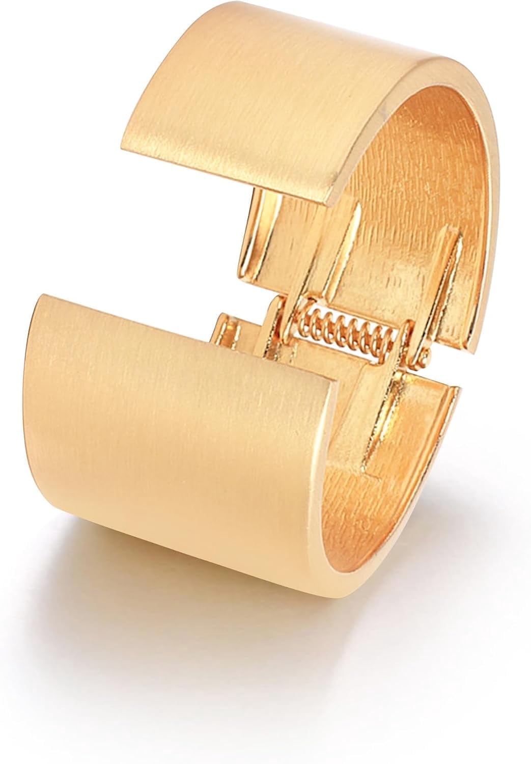 Chunky Gold Bangles for Women Stack Chunky Cuff Bracelet Non Tarnish ...