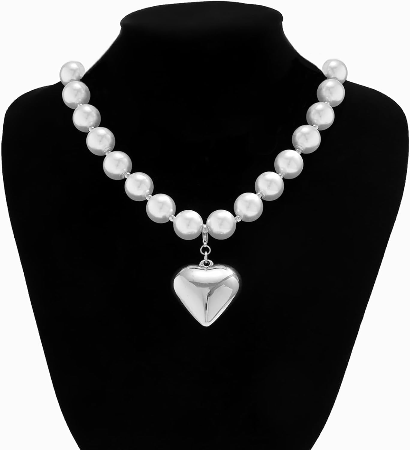 Chunky Gold Necklace for Women Trendy Gold Cuban Link Chain Statement ...