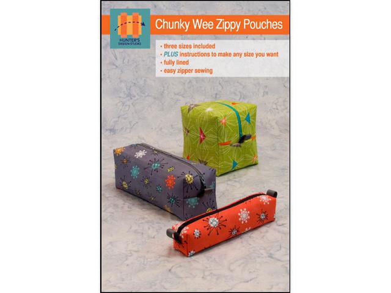 Chunky Wee Zippy Pouches Pattern by Hunter's Design Studio - Walmart.com