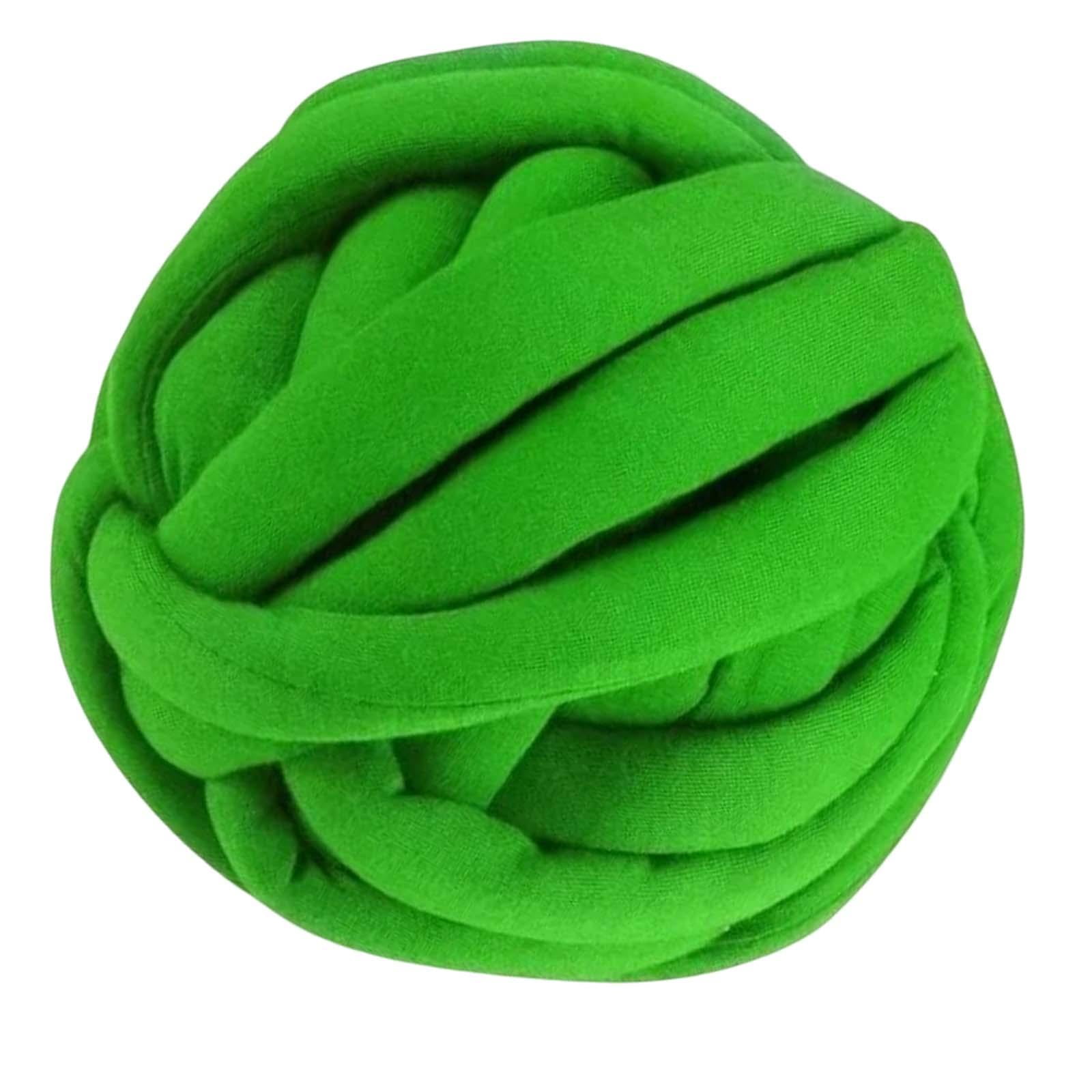 Chunky Wool Yarn, Hand Knitting Yarn Crafts Washable Bulky Giant Wool ...