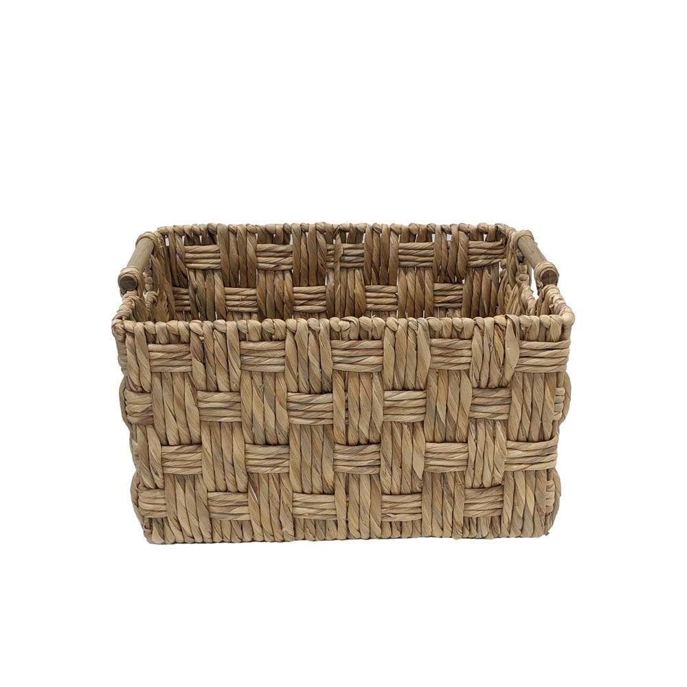 Chunky Woven Water Hyacinth Basket by Ashland - Spring Home Decor ...