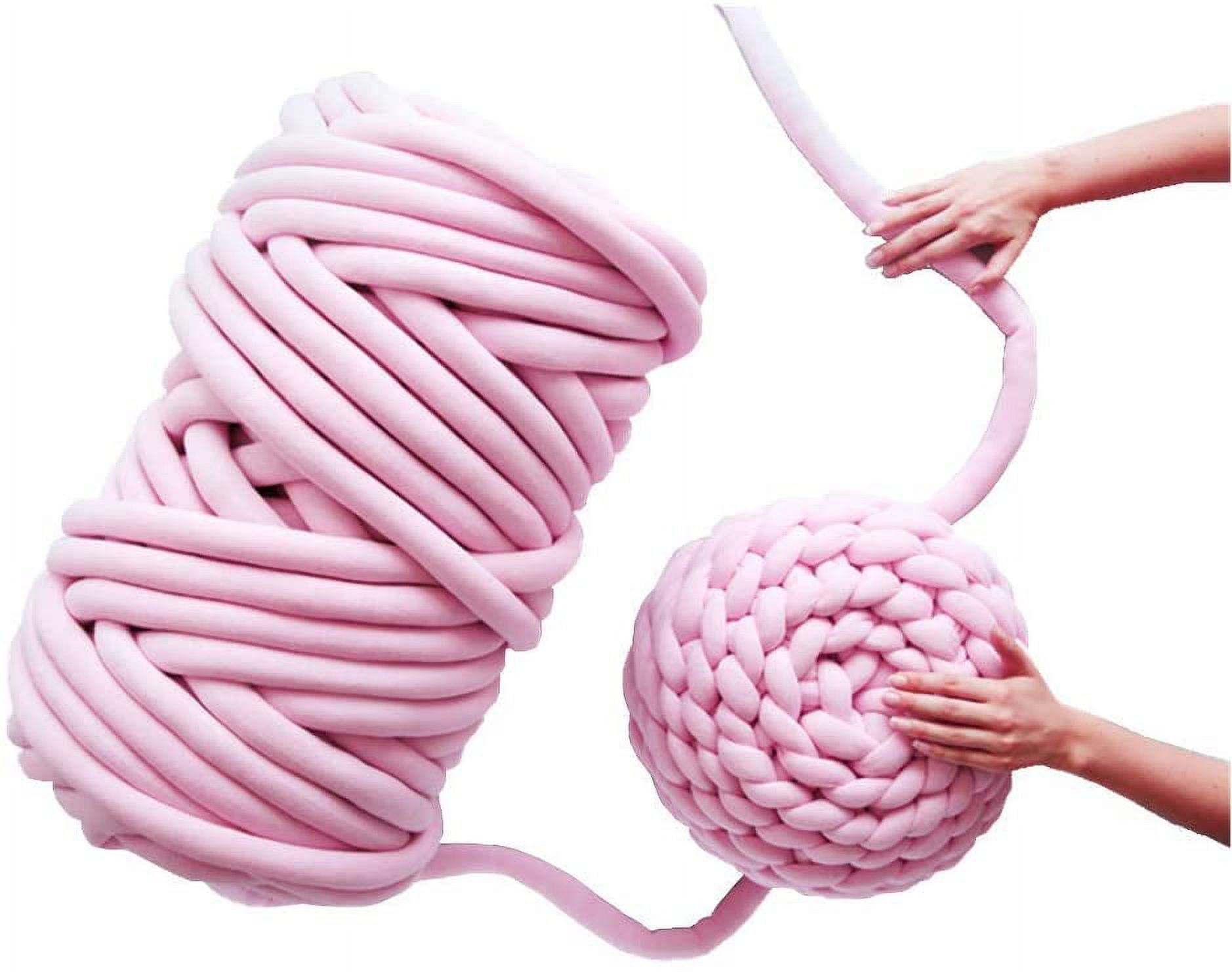 Chunky Yarn Chunky Wool Yarn 65yds Super Soft 2.2LBS Washable Super ...