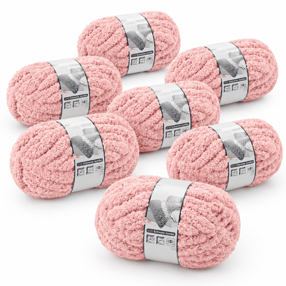 Chunky Yarn For Hand Knitting - #10 Chenille Big Thick Yarns Crocheting ...