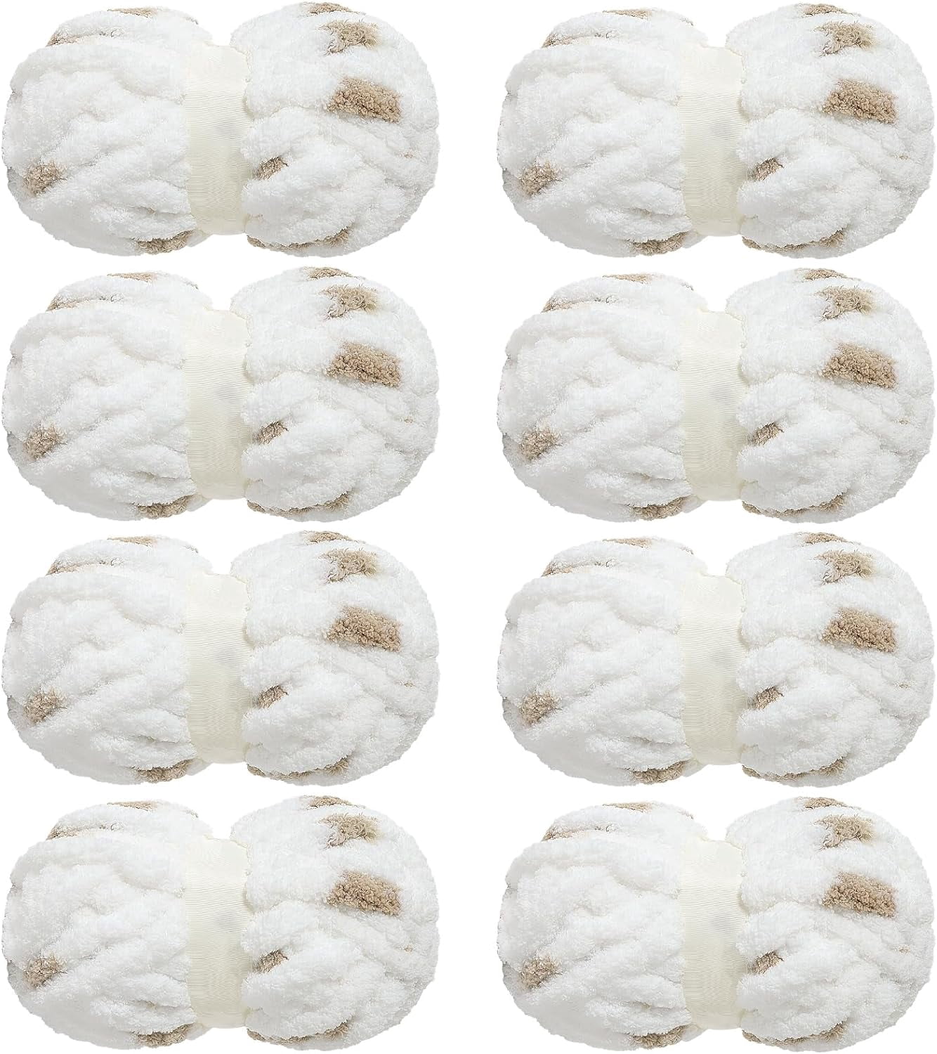 Chunky Yarn for Hand Knitting,Big Thick Blanket Yarn,Soft Fluffy Fuzzy ...
