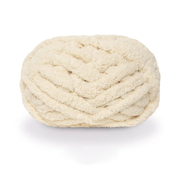 Chunky Yarn for Hand Knitting - Chunky Chenille Yarn, Jumbo Big Thick ...