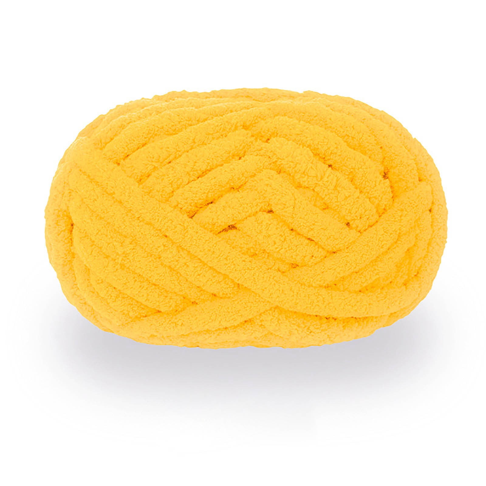 Chunky Yarn for Hand Knitting - Chunky Chenille Yarn, Jumbo Big Thick ...