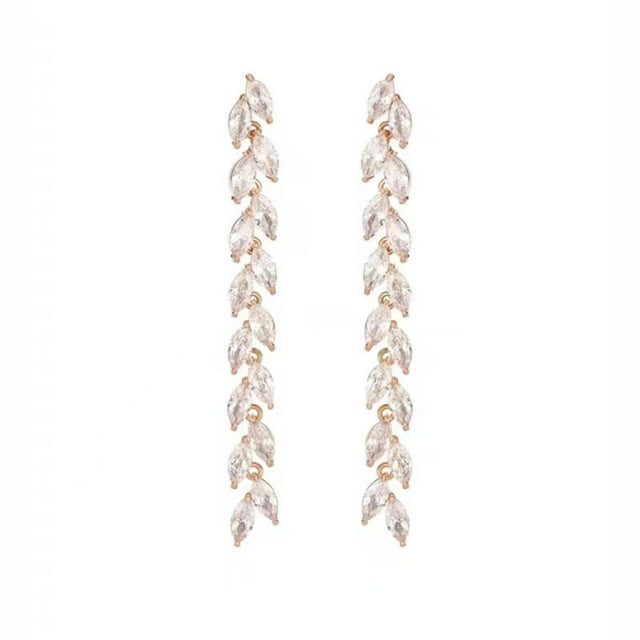 Chunleiiii 925 Silver Needle Fashion Style Ear Glass Earrings Tassels ... Chunleiiii 925 Silver Needle Fashion Style Ear Glass Earrings Tassels ...