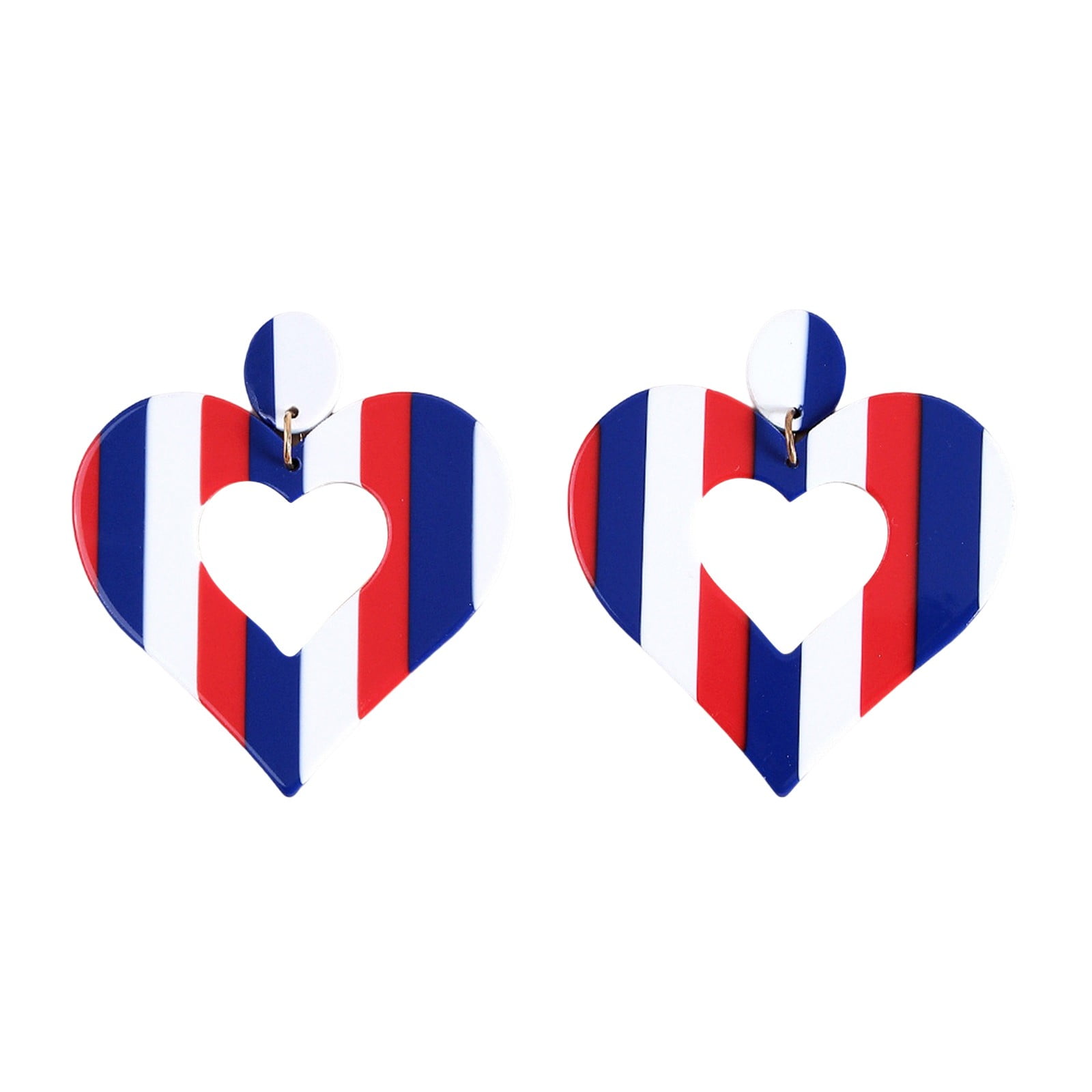 Chunleiiii Acrylic Ear Pendant US National Day Independence Day ...