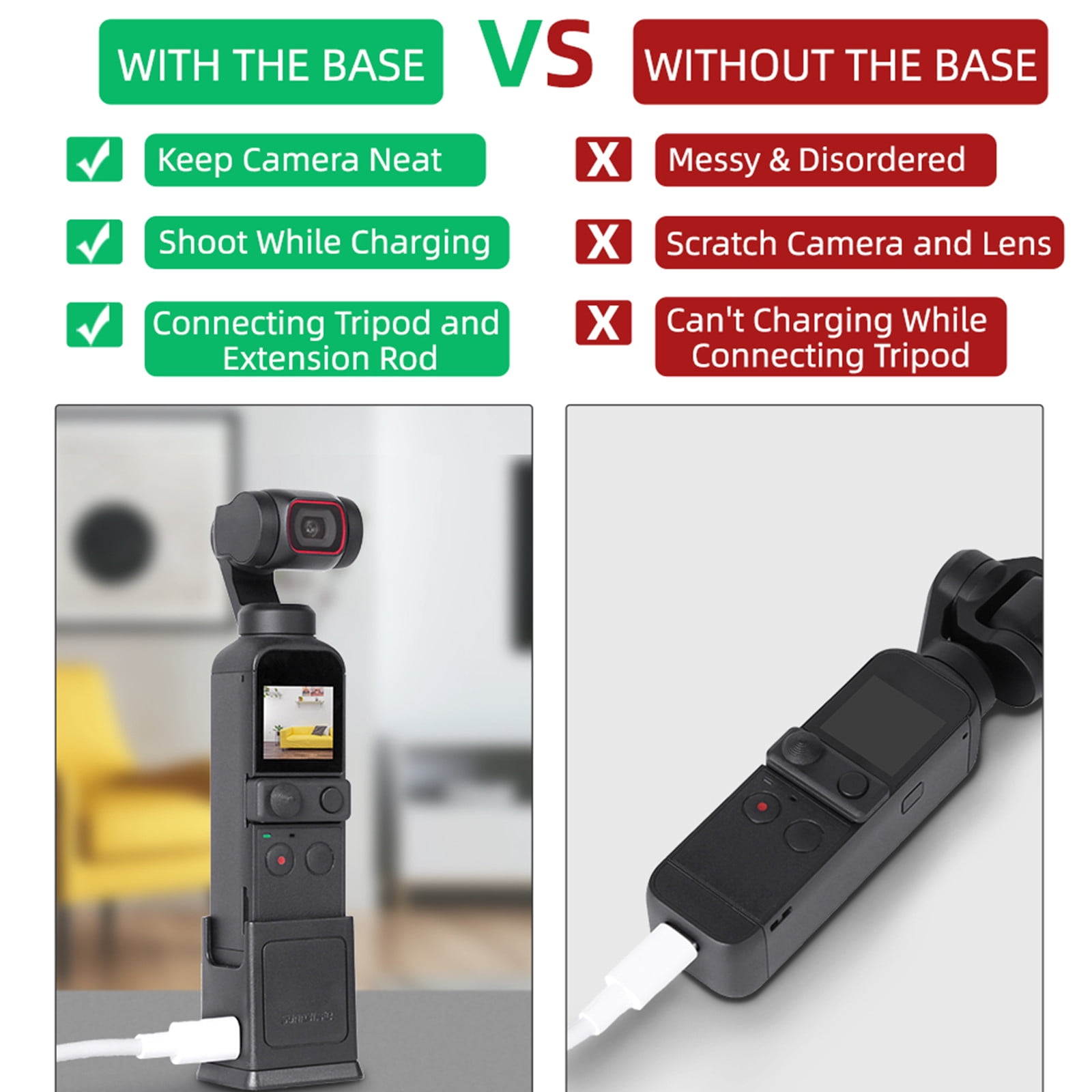 Chunleiiii Stop Motion Rig Stand Height Charging Base Holder Mount with ...