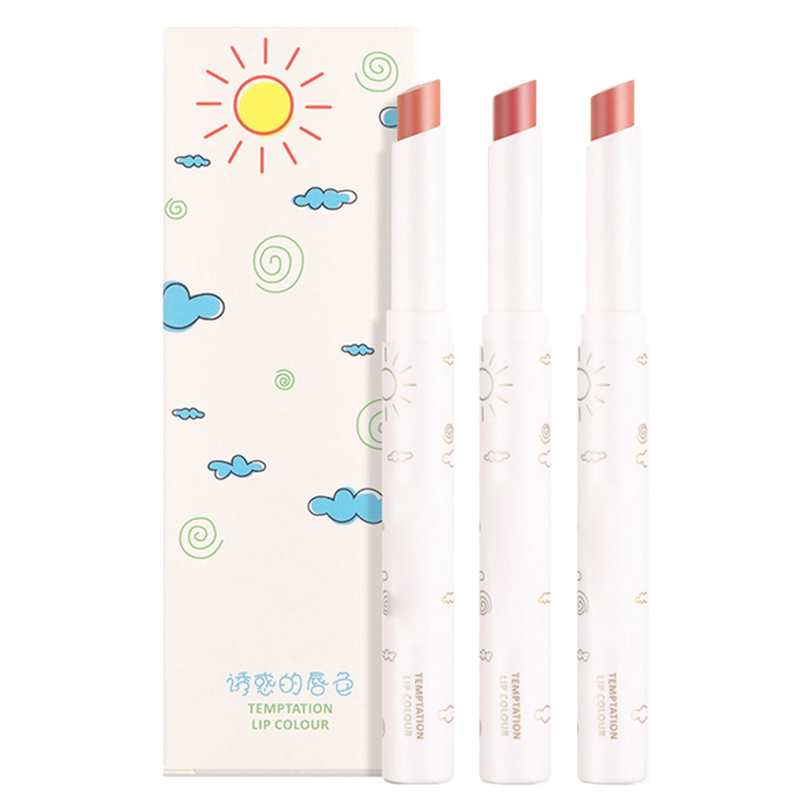 Chunleiiii Three Piece Lipstick Pen Velvet Lipstick Pen Case Is ...