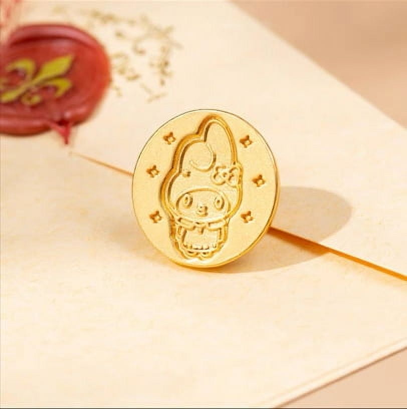 Chunliang Sanrio Hello Kitty Stamp Brass Wax Seal DIY Fire Lacquer Seal ...