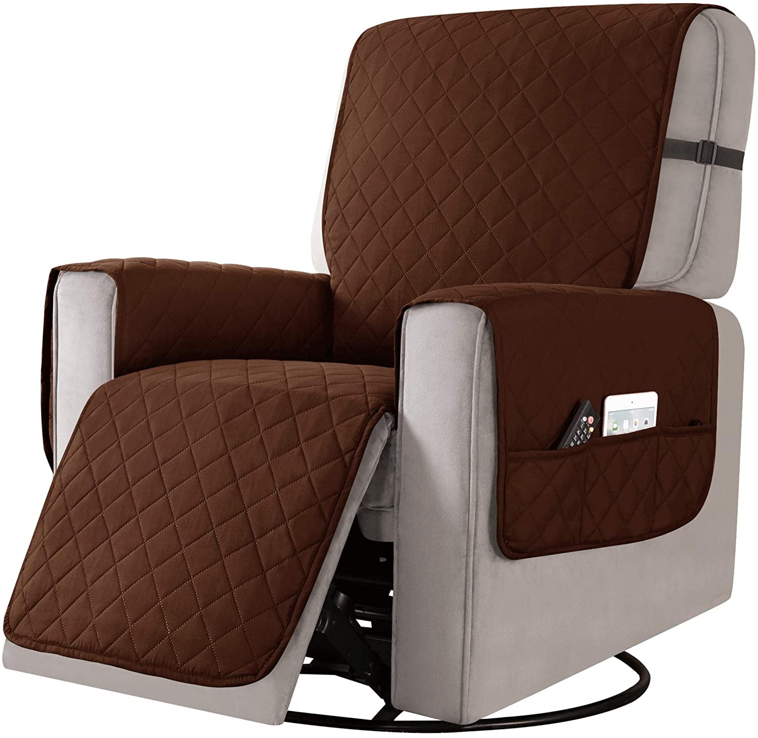 Chunyi Reversible Small Recliner Chair Slipcover, Couch Protector ...