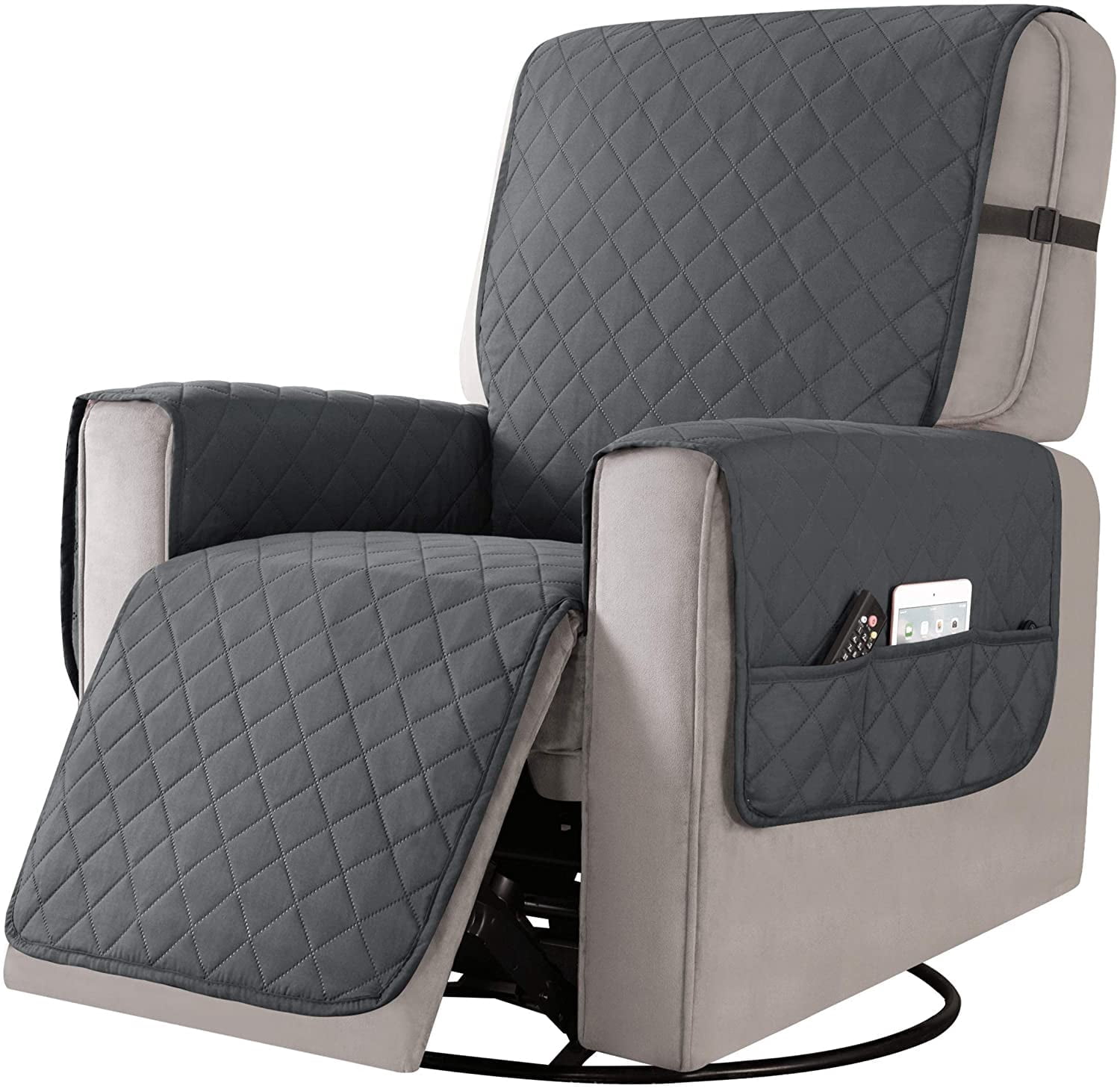 Chunyi Living Room Stretch Recliner Chair Slipcover, Reversible Couch ...