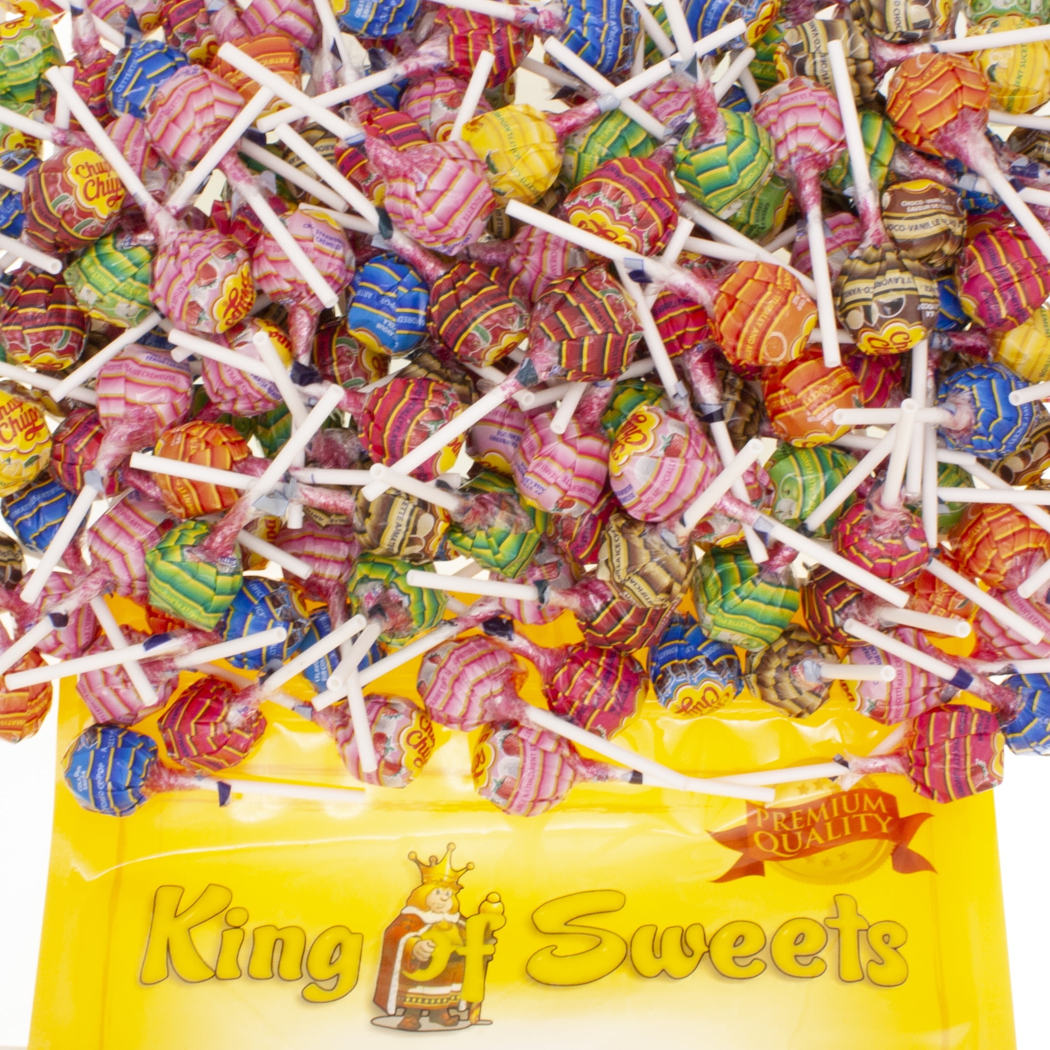 Chupa Chups Classic Lollipops 5 Pounds Assorted Fruit Flavors ...