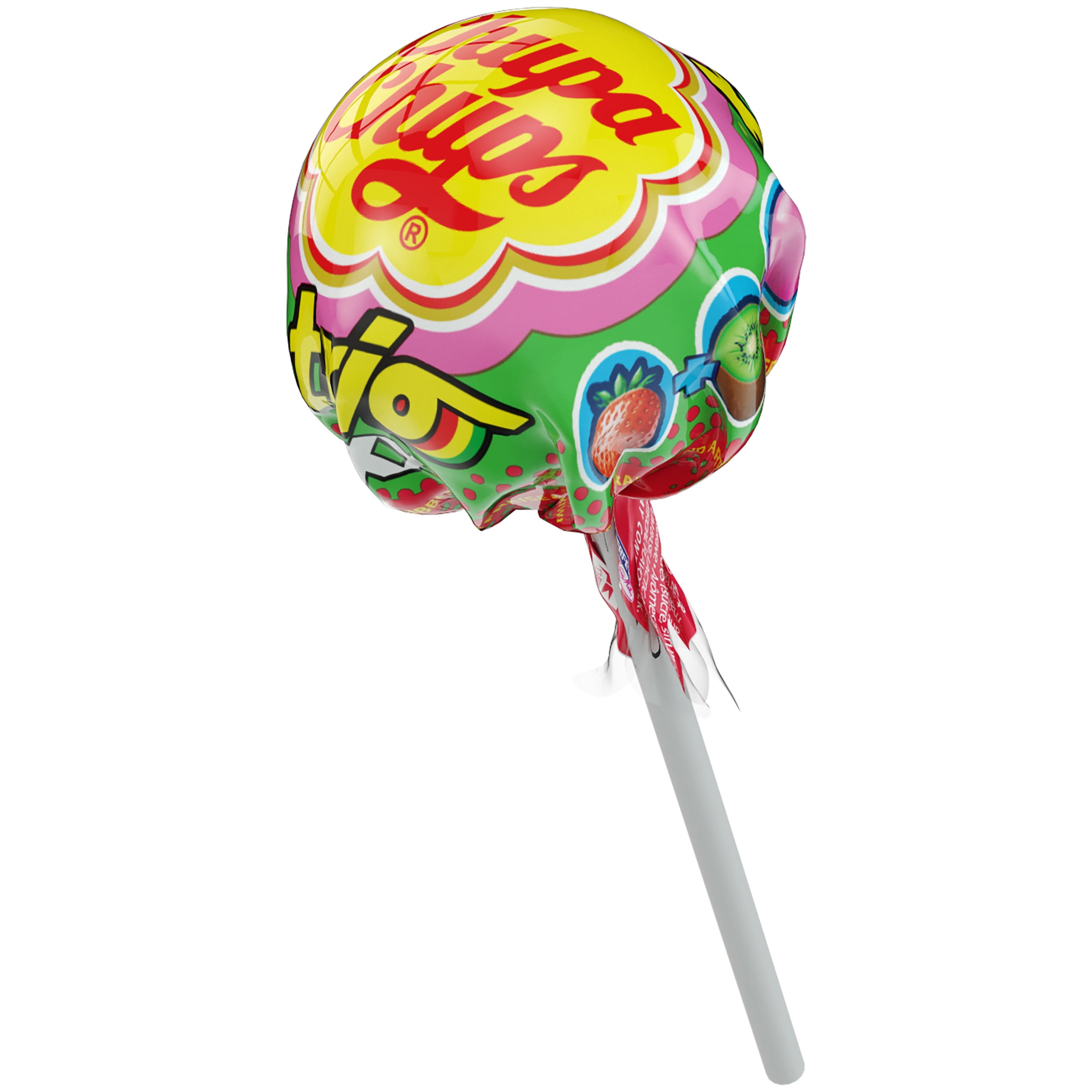 Chupa Chups XXL Trio 3-in-1 Lollipop with Bubblegum Inside - Walmart.com