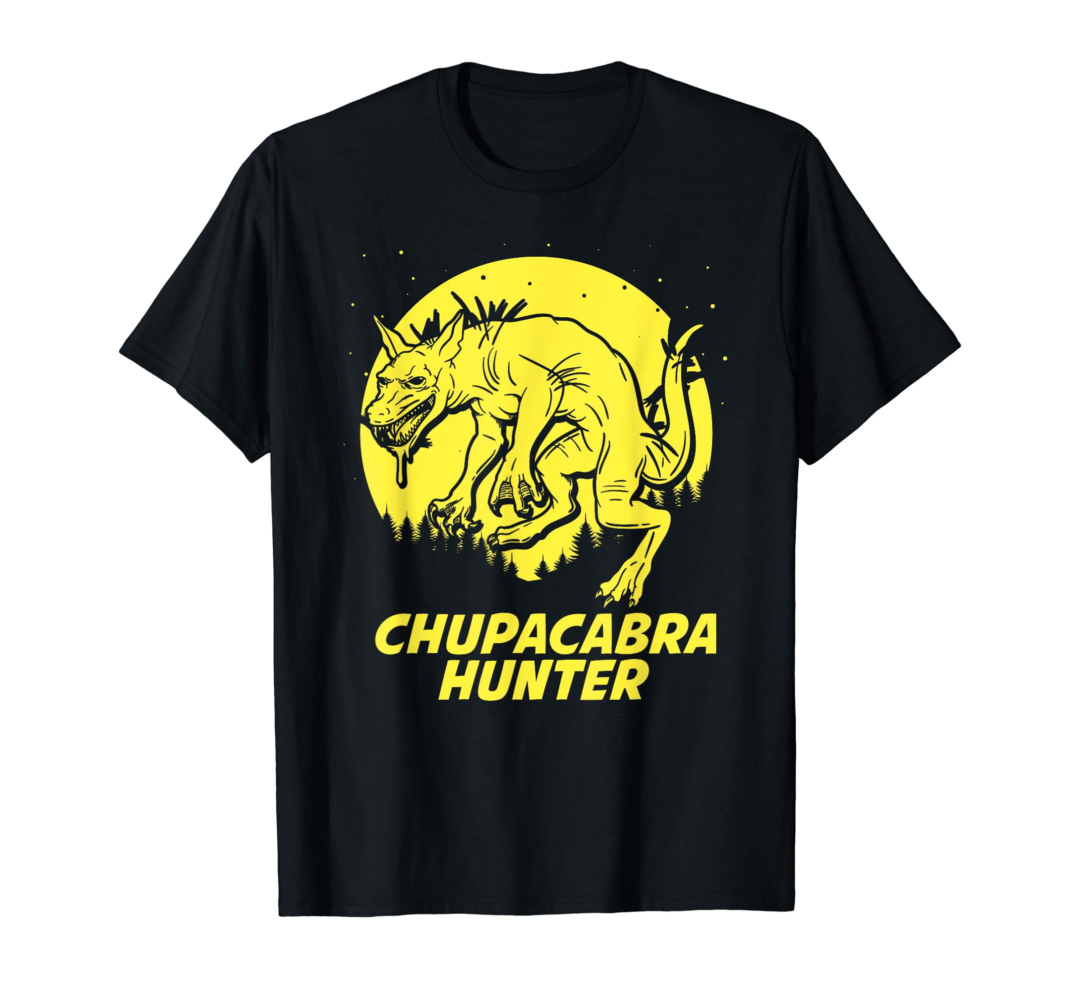 Chupacabra Hide & Seek Hunter Champion Cryptid Vintage Casual T-Shirt ...