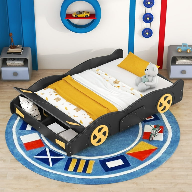 boy bed car