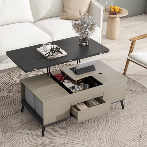 Lift Top Extendable Coffee Table