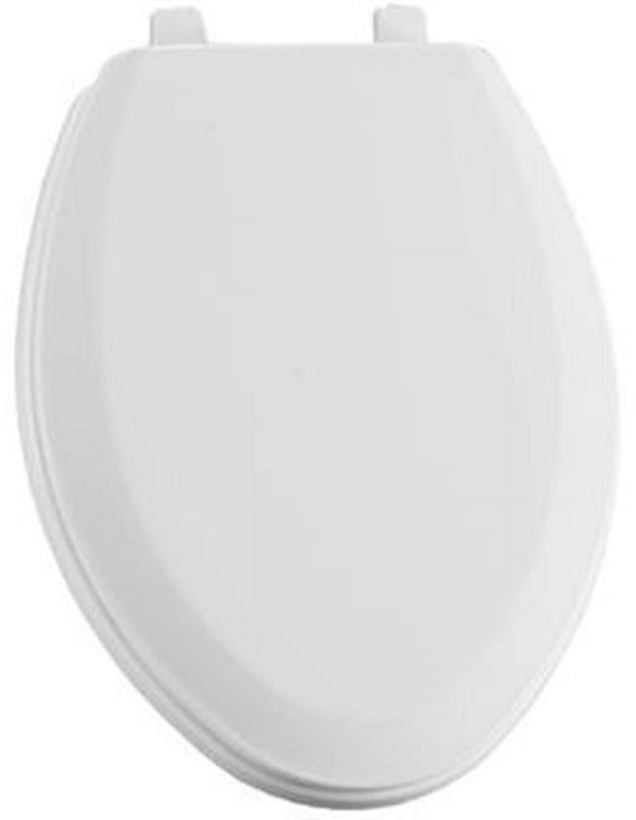 Bemis 1190 Connor Collection White Elongated Closed-Front Toilet Seat ...