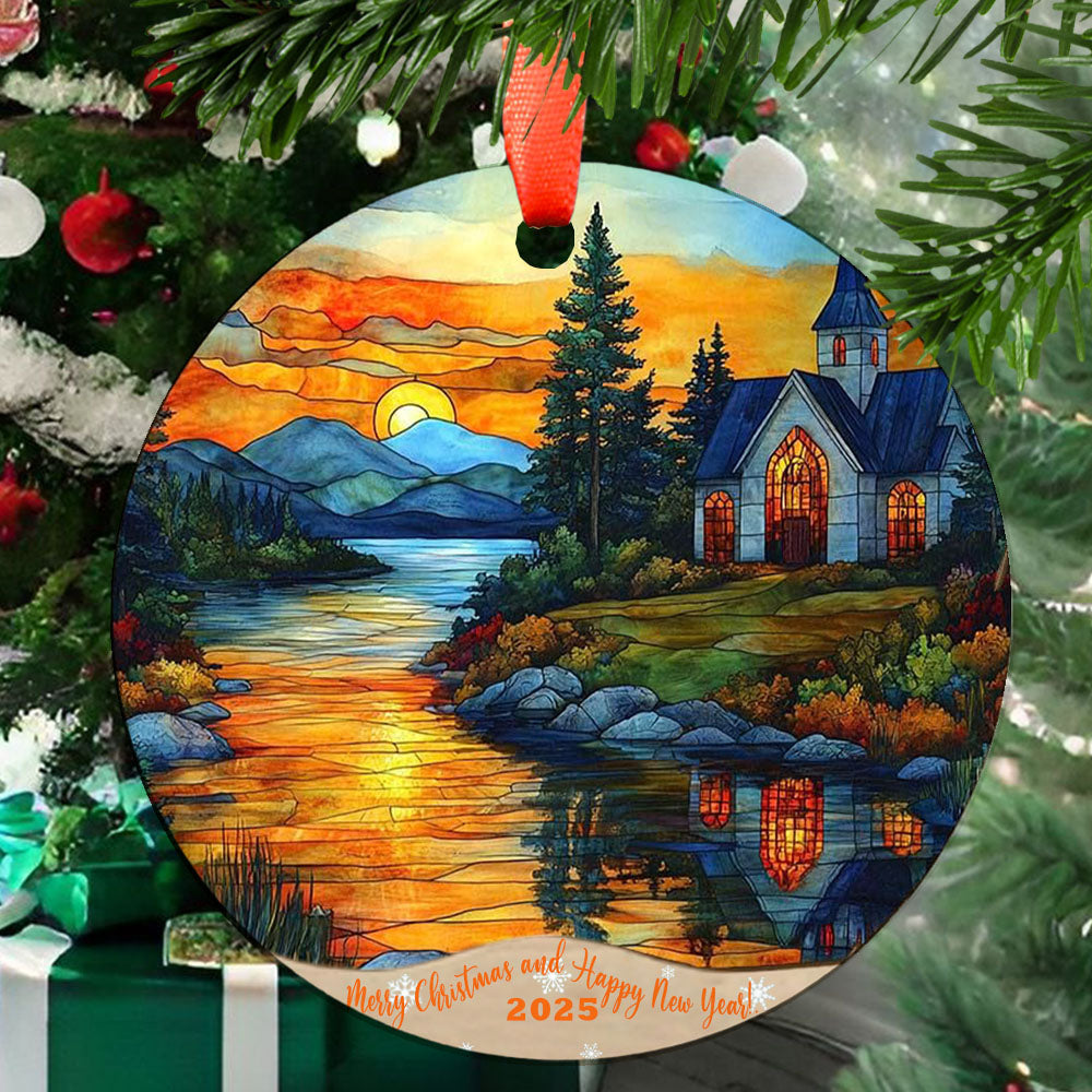 Church 9 Christmas Ornament, Christmas Decoration Gift, Special ...
