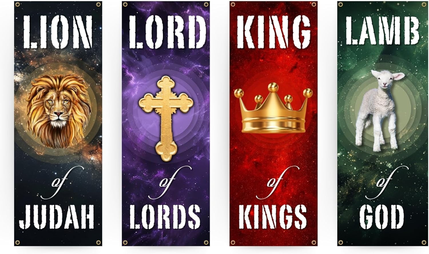 Church Banners for Sanctuary Wall with Scripture | Welcome Praise ...