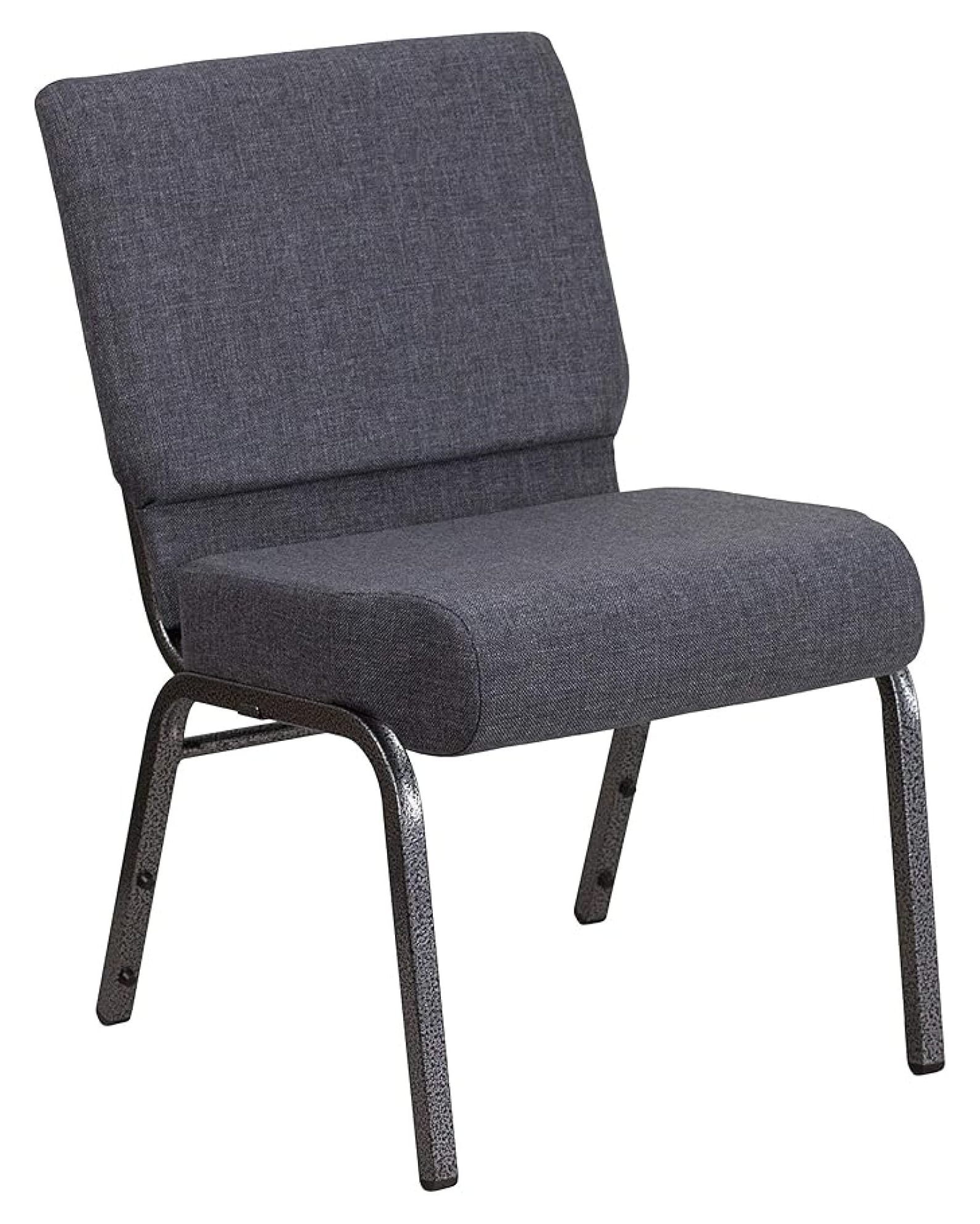 Church Chairs Stackable - HERCULES 21" Wide Padded Fabric Auditorium ...