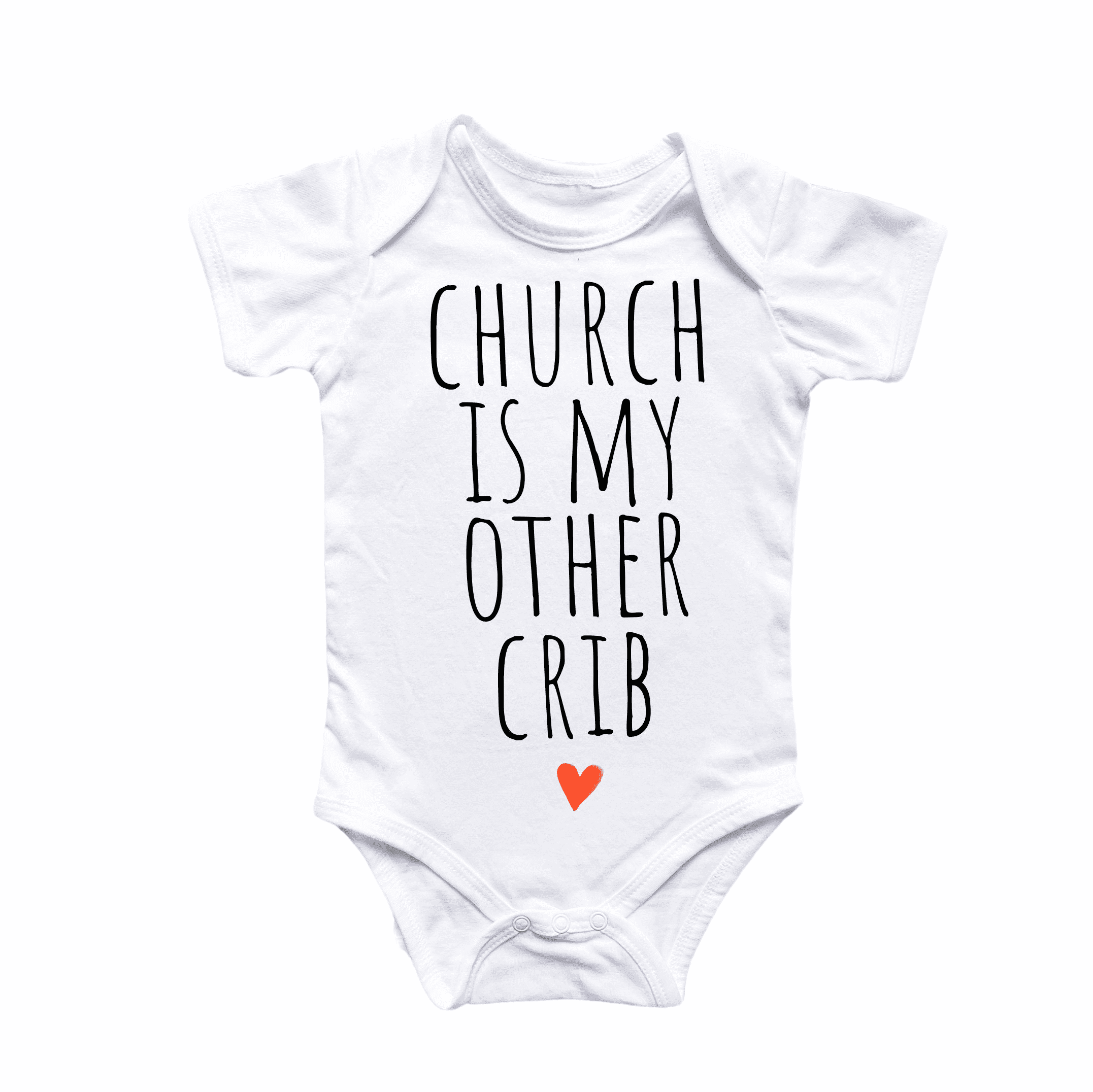 Church Crib Religious - Baby Boy Girl Clothes Infant Bodysuit Funny ...