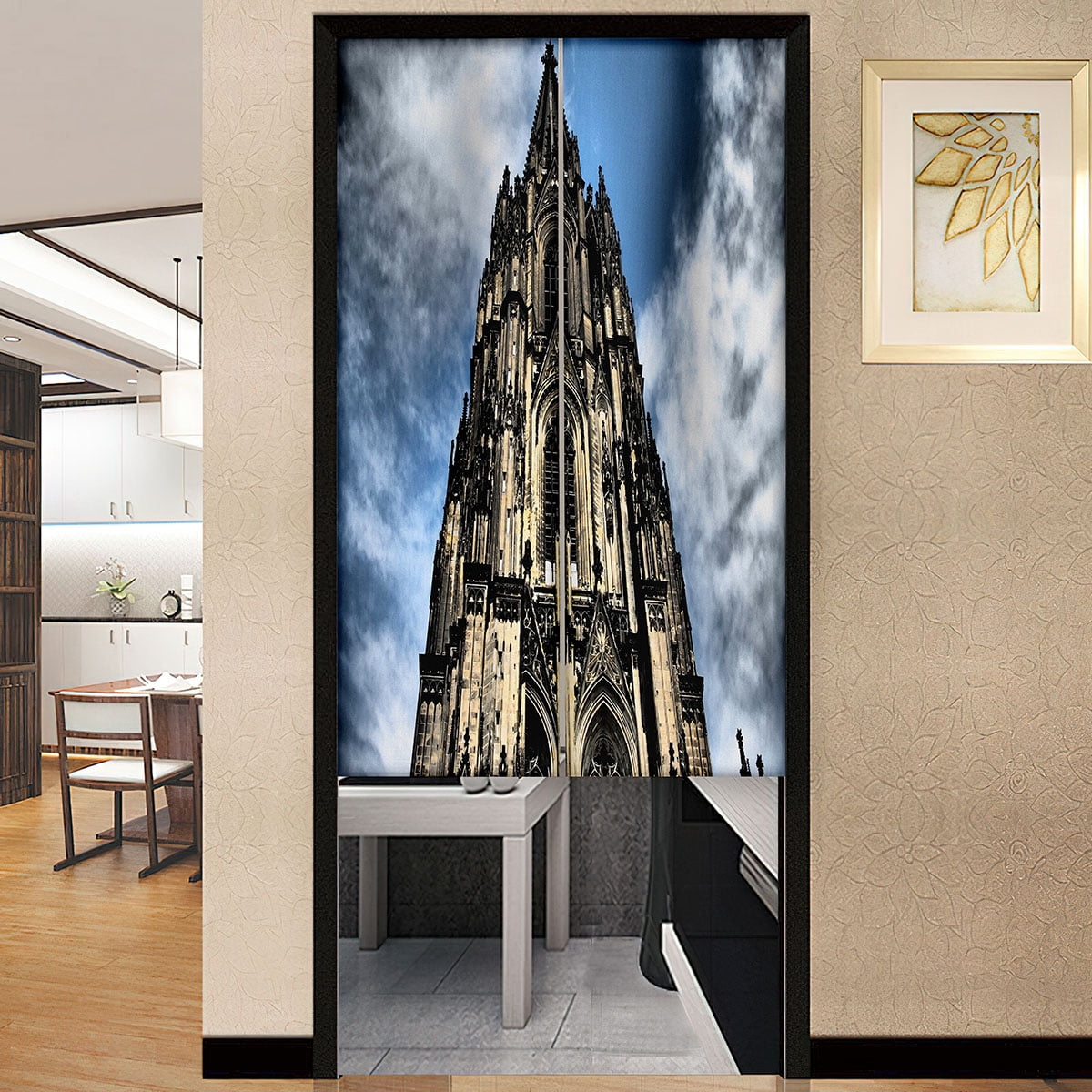 Church Door Curtains Japanese Style Bedroom Kitchen Hotel Room ...