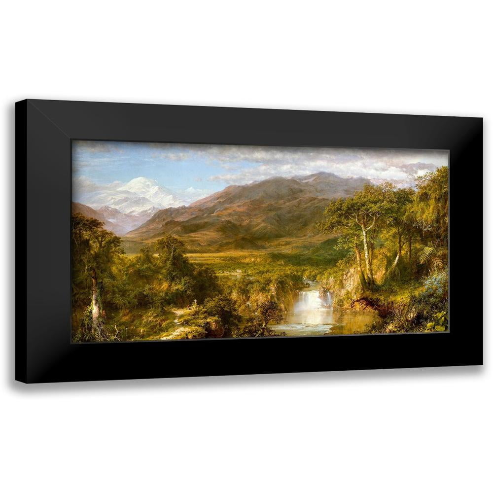 Church, Frederic Edwin 14x9 Black Modern Framed Museum Art Print Titled ...