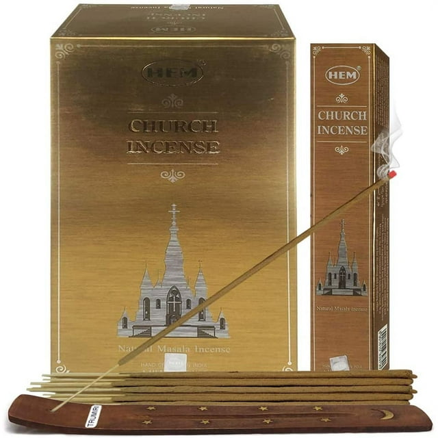 Church Incense Sticks And Incense Stick Holder Bundle Insence Insense ...