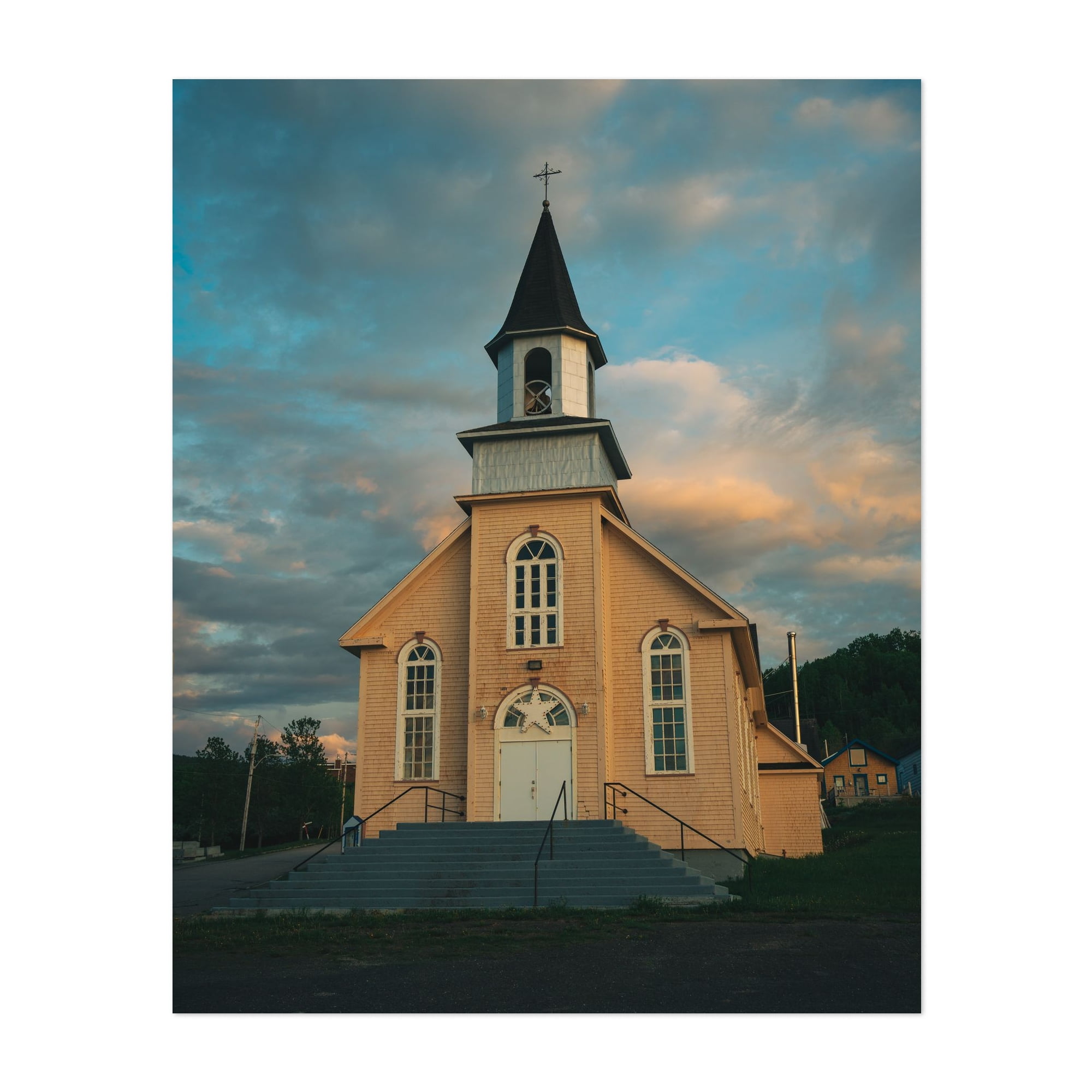 Church in La Martre - La Martre Québec Canada Photography Architecture ...