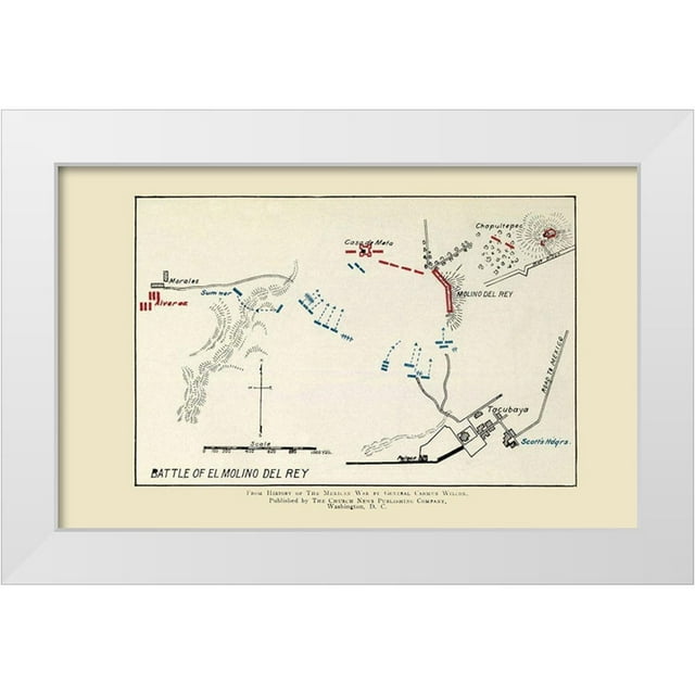 Church News Publishing 14x10 White Modern Wood Framed Museum Art Print ...