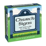Pre-Owned Church Signs 2026 Day-To-Day Calendar: Little Sayings to Help ...